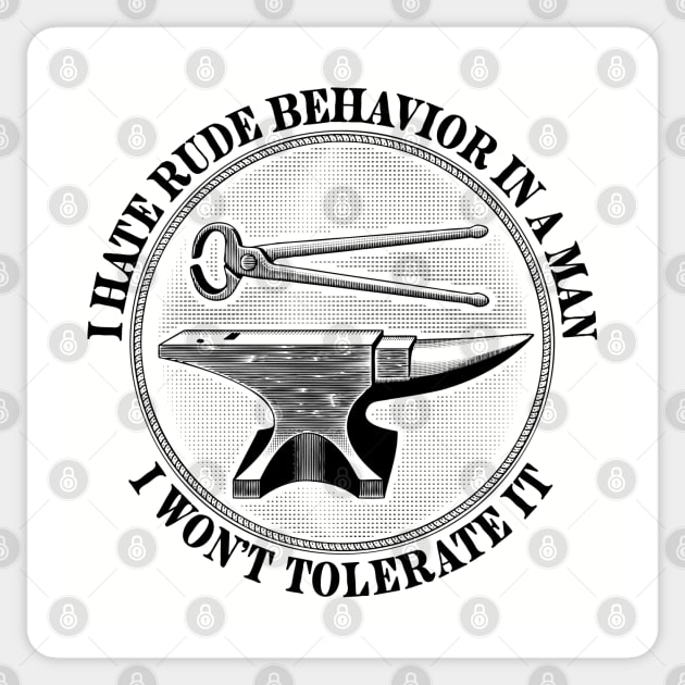 I hate rude behavior - Lonesome Dove - Sticker | TeePublic I hate rude behavior - Lonesome Dove - Sticker | TeePublic
